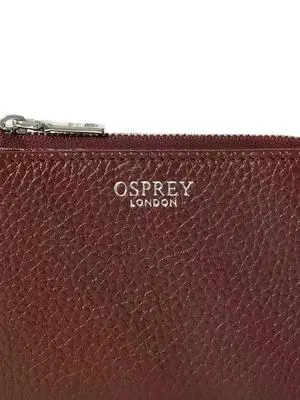 OSPREY LONDON Grainy Leather Wallet