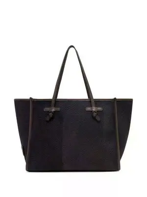 GIANNI CHIARINI Marcella Herringbone-pattern Tote Bag
