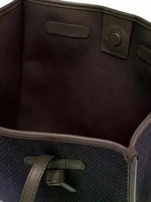 GIANNI CHIARINI Marcella Herringbone-pattern Tote Bag