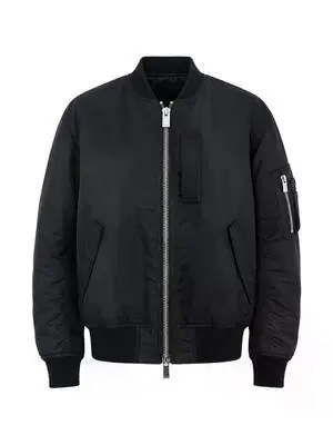 Sacai Zip-up Twill Jacket - Black
