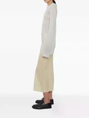 RIER Raw-edge Bias-cut Top