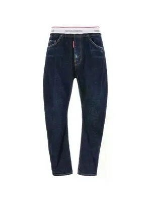 Dsquared2 Bro Jean Distressed Jeans - Blue