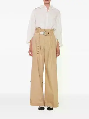 LA FETICHE Jane Broderie Pintuck Blouse