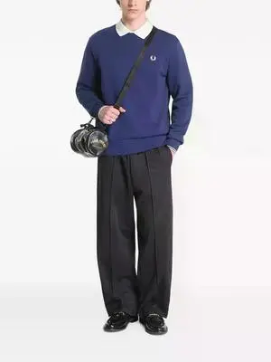 Fred Perry Logo-embroidered Sweatshirt