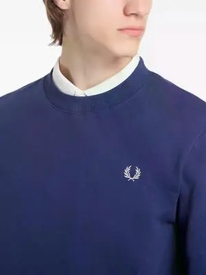 Fred Perry Logo-embroidered Sweatshirt