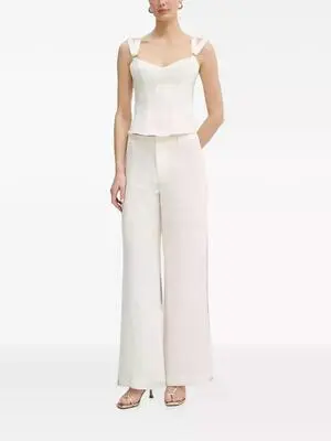 Bardot Serafina Mid-rise Wide-leg Trousers