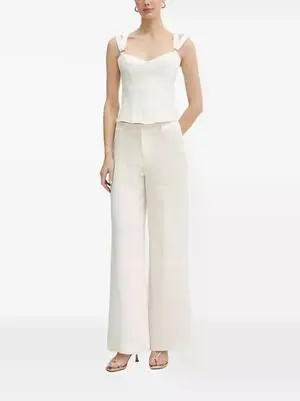 Bardot Serafina Mid-rise Wide-leg Trousers