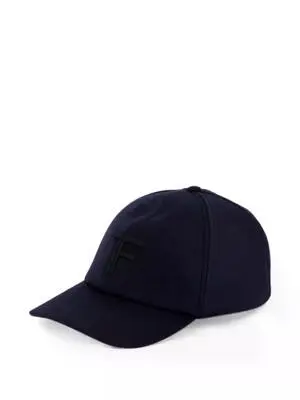 TOM FORD Logo-embroidered Baseball Cap - Blue
