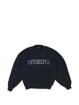 STADIUM Crew-neck Printed Sweatshirt - Black