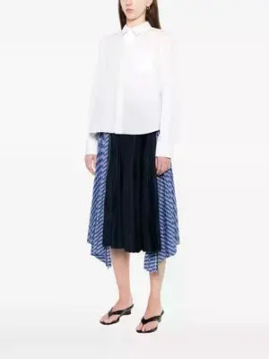 Sacai Button-up Poplin Shirt