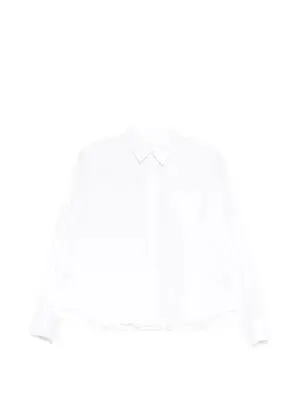 Sacai Button-up Poplin Shirt - White