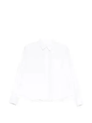 Sacai Button-up Poplin Shirt - White