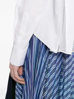 Sacai Button-up Poplin Shirt