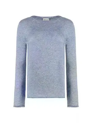 THE (ALPHABET) Fine Knit Long Sleeve Top
