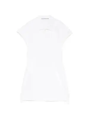 Alexander Wang Shrunken Mini Polo Dress