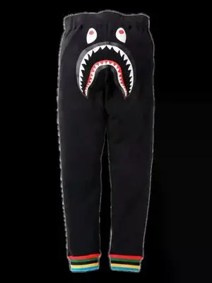 A BATHING APE Shark-print Track Pants