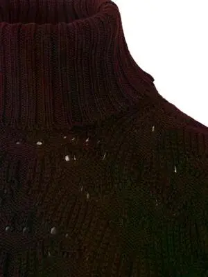 Etro Roll-neck Cable-knit Sweater