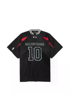 Balenciaga Oversized Graphic T-shirt - Black