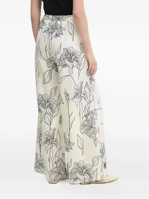 GAUDI Floral-print Palazzo Pants