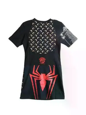 MARINE SERRE Graphic Print Mini Dress