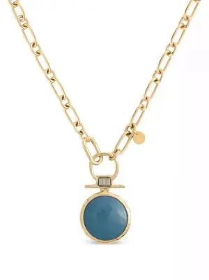 La DoubleJ Shen Loop Enamel-pendant Necklace