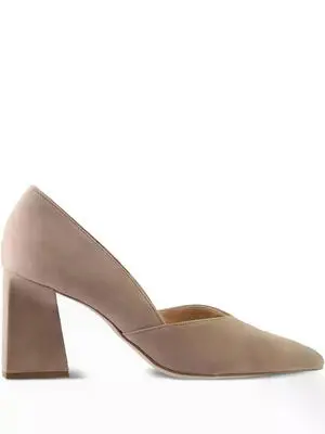 HOGL Vienna Block-heel Pointed Pumps - Neutrals