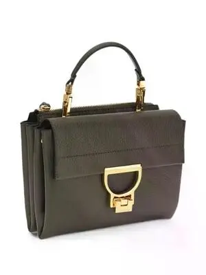 COCCINELLE Arlettis Leather Tote Bag - Green