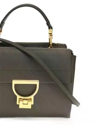 COCCINELLE Arlettis Leather Tote Bag - Green