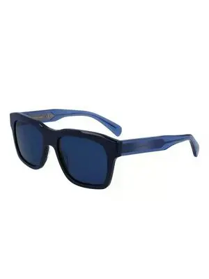 FERRAGAMO Square-frame Sunglasses - Blue