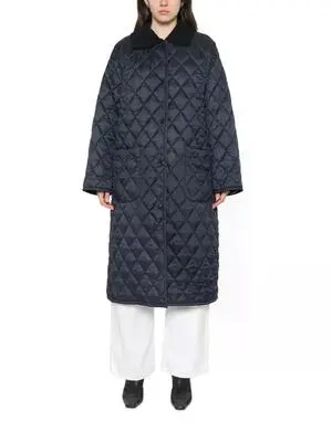 Fabiana Filippi Quilted Contrast-collar Coat