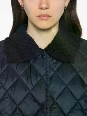 Fabiana Filippi Quilted Contrast-collar Coat