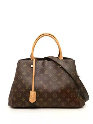LOUIS VUITTON 2017 Monogram Montaigne Mm Satchel