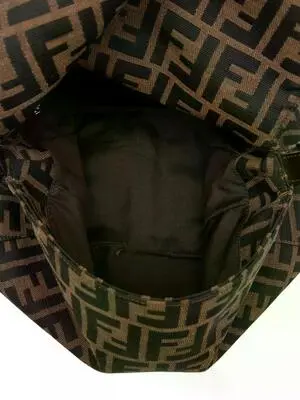Fendi 20th Century Zucca Canvas Mamma Forever Shoulder Bag