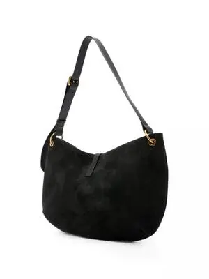 TWINSET Ring-detail Suede Shoulder Bag
