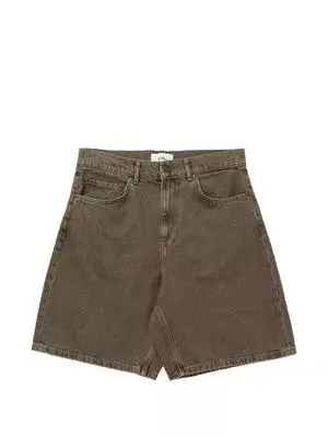 LES DEUX Washed Denim Shorts