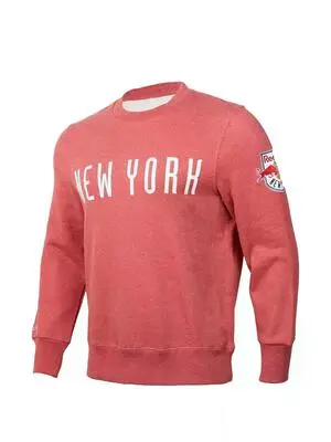 Mitchell & Ness Logo-print New York Sweatshirt - Red