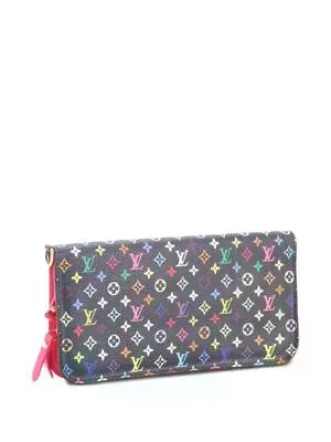 LOUIS VUITTON Insolite Wallet Monogram Multicolor Small Wallets - Black