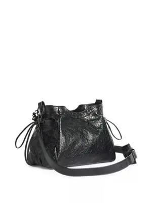 Balenciaga Small Le City Crinkled-leather Tote Bag