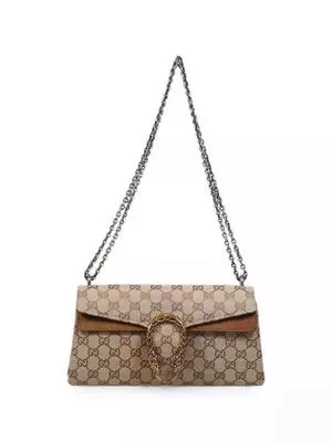Gucci Medium Dionysus Gg Supreme Shoulder Bag - Brown