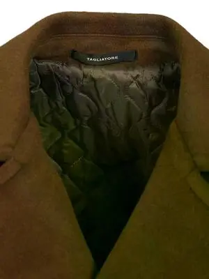 Tagliatore Double-breasted Wool Pea Coat