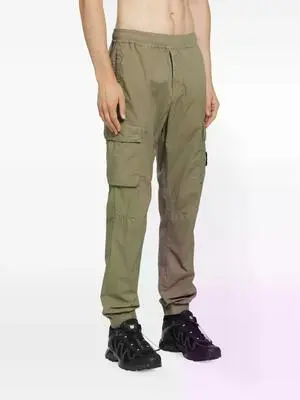 Stone Island Logo-patch Cargo Pants - Green