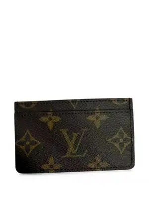 LOUIS VUITTON 2018 Monogram Cat Nap Card Holder