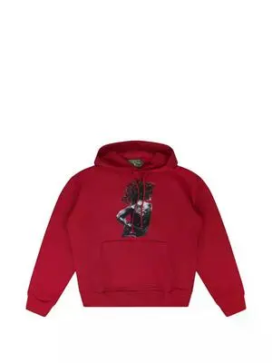 DENIM TEARS X Arthur Jafa Ex-slave Gordon Hoodie - Red