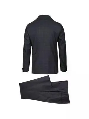 Tagliatore Vesuvio Prince Of Wales Check Suit