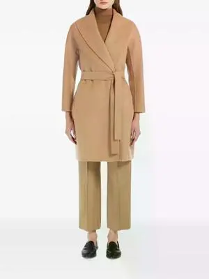 Max Mara Belted Single-breasted Coat