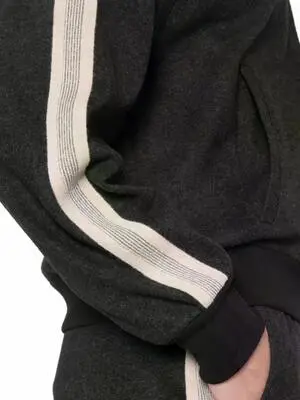 Peserico Zip-fastening Sweatshirt With Side Stripes