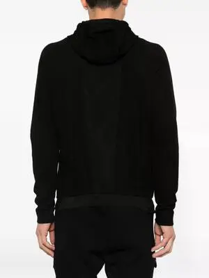 Masnada Long-sleeve Zip-fastening Hoodie