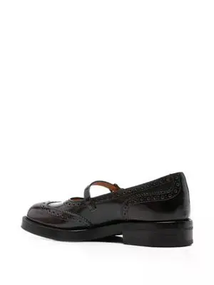 Church's Sheila Brogue Detail Buckle-fastening Loafers - Red