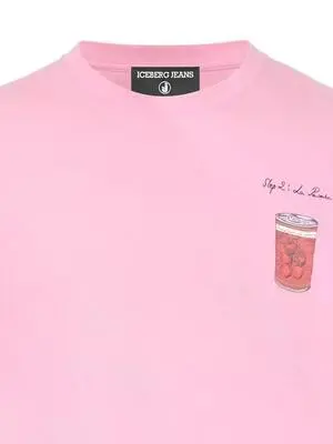 Iceberg Graphic-print T-shirt - Pink