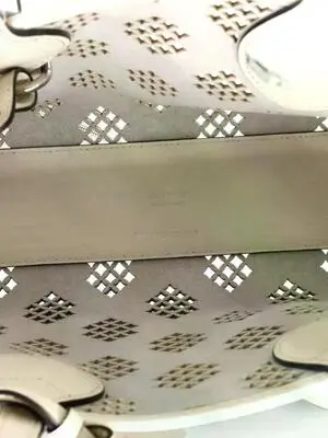 Gucci Ophidia Tote Gg Debossed Laser Cut Leather Small Shoulder Bag